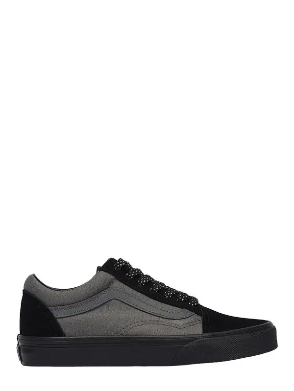 VANS Old Skool Logo Pop Sneakers - Grey/reflective Silver/black