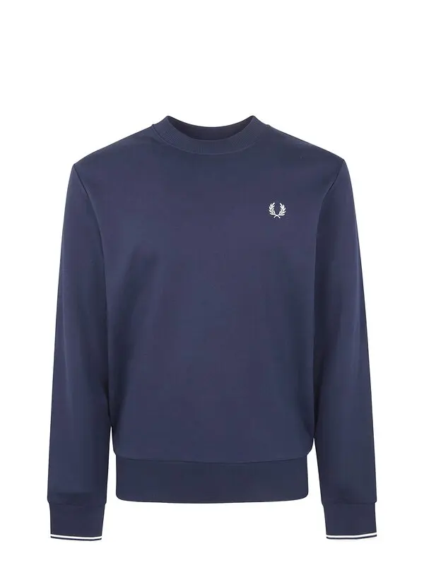 Fred Perry Crew Neck Sweatshirt - Blue