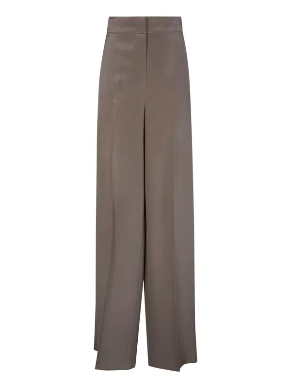 Max Mara Palanca Wide-leg Trousers - Beige