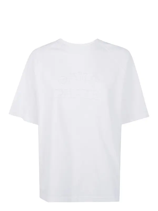 DAILY PAPER Raglan Stacked Dias Jersey Tee - White