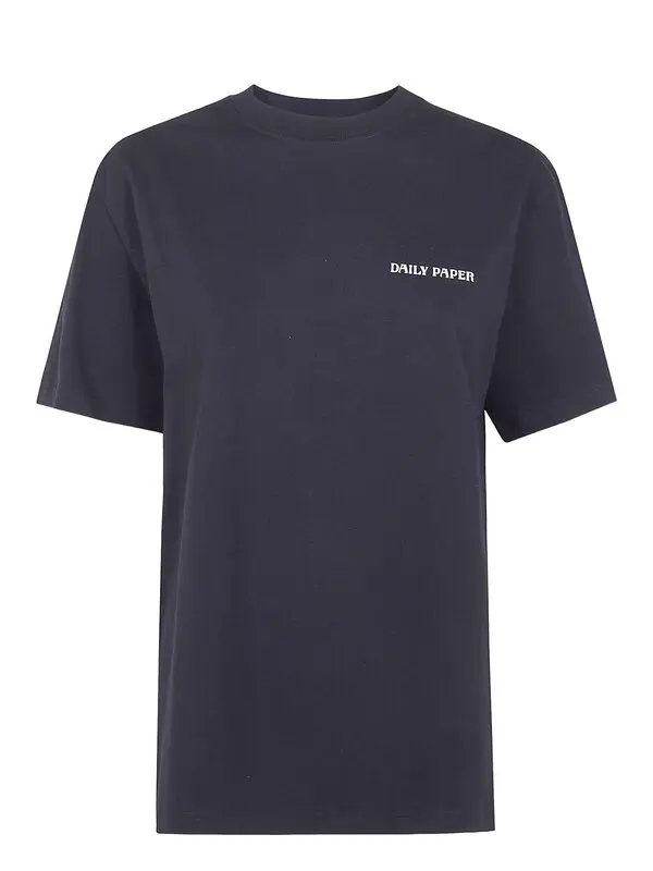 DAILY PAPER Chain" Shield T-shirt - Black