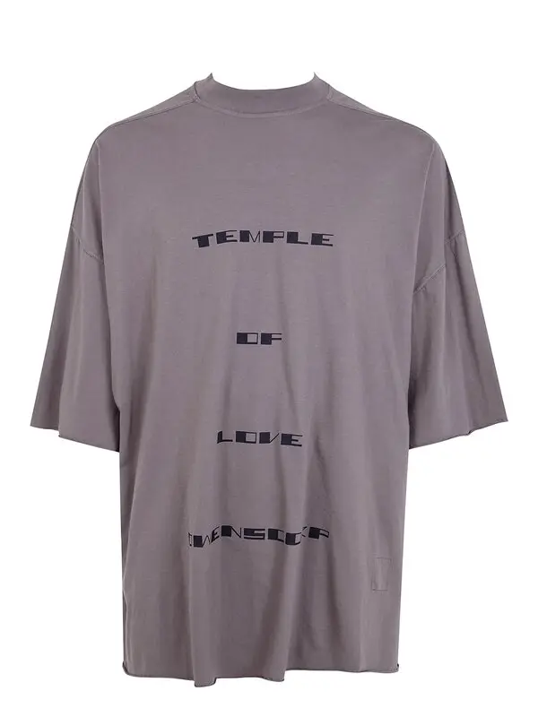Rick Owens Tommy T" T-shirt - Gray