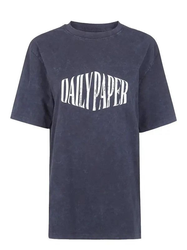 DAILY PAPER Short Sleeve Tee - Black