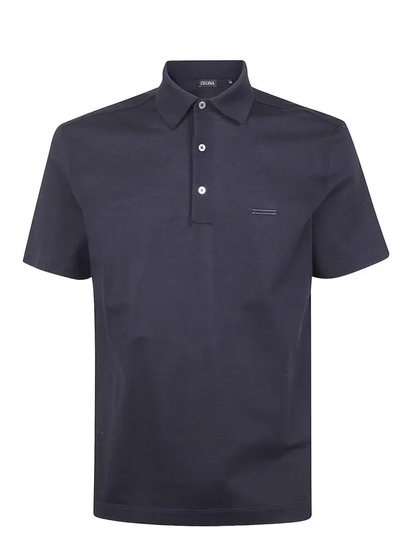 Zegna Z Lux Leisurewear' T-shirt - Black