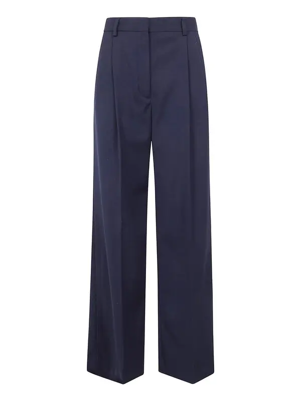 Filippa K Darcey Wool Trousers - Blue