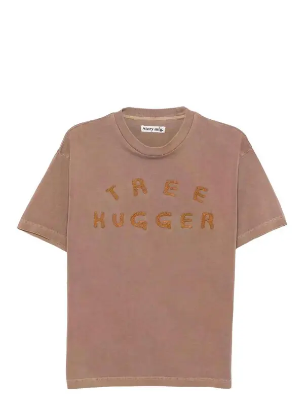 STORY MFG. Grateful T-shirt - Brown