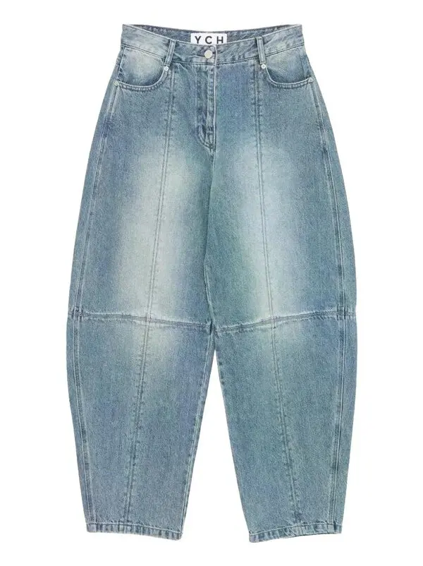 YCH Seam-detail Jeans - Blue