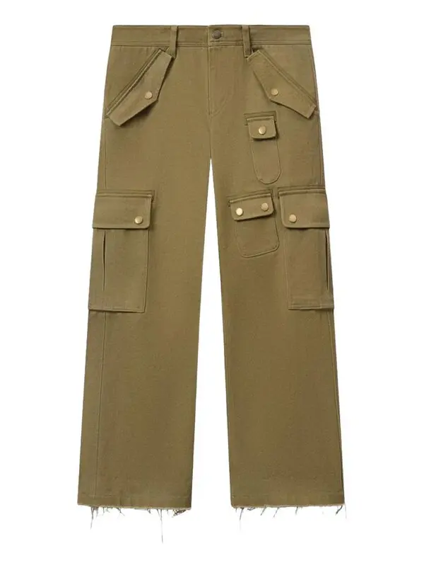 Isabel Marant Josine Cargo Trousers - Green