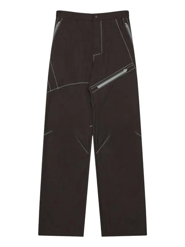 KIKO KOSTADINOV Melange Wool Fosco Trouser - Brown