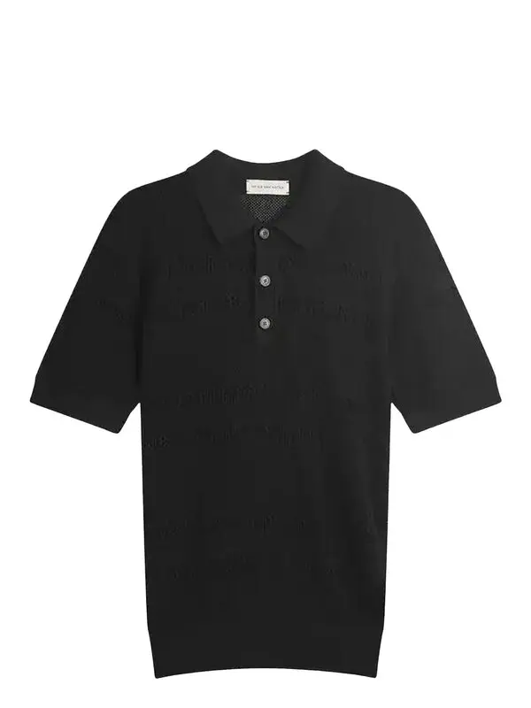 Dries Van Noten Mercy Polo - Black