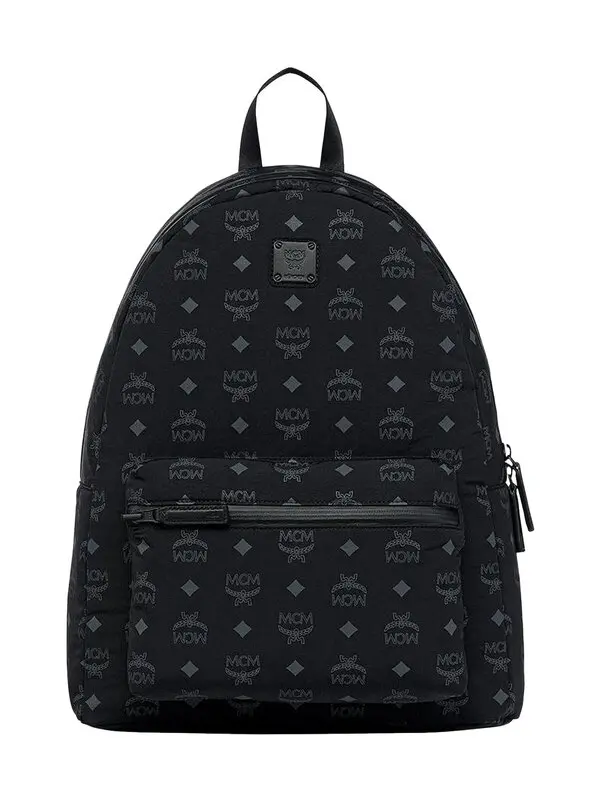 Mcm Stark Medium Backpack - Black