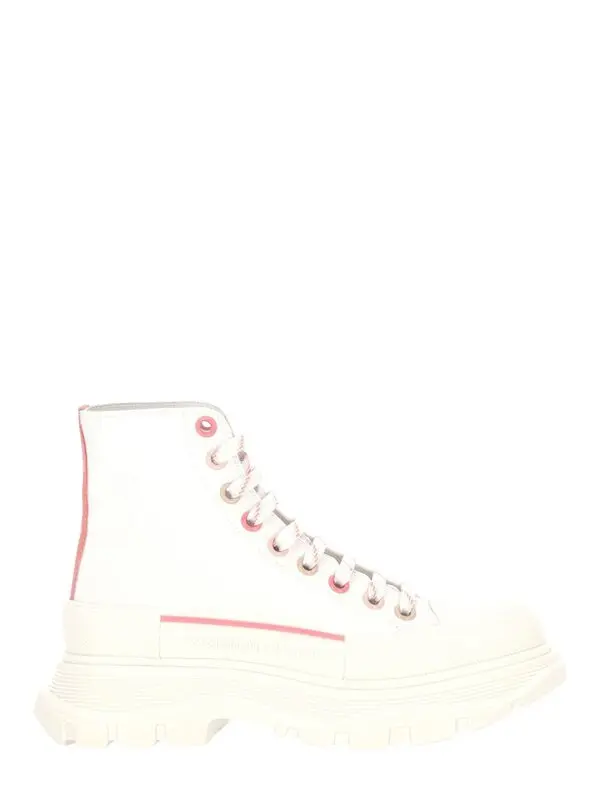 Alexander McQueen Tread Slick Boots - White