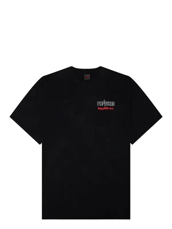 PLEASURES Hot 4 U T-shirt - Black