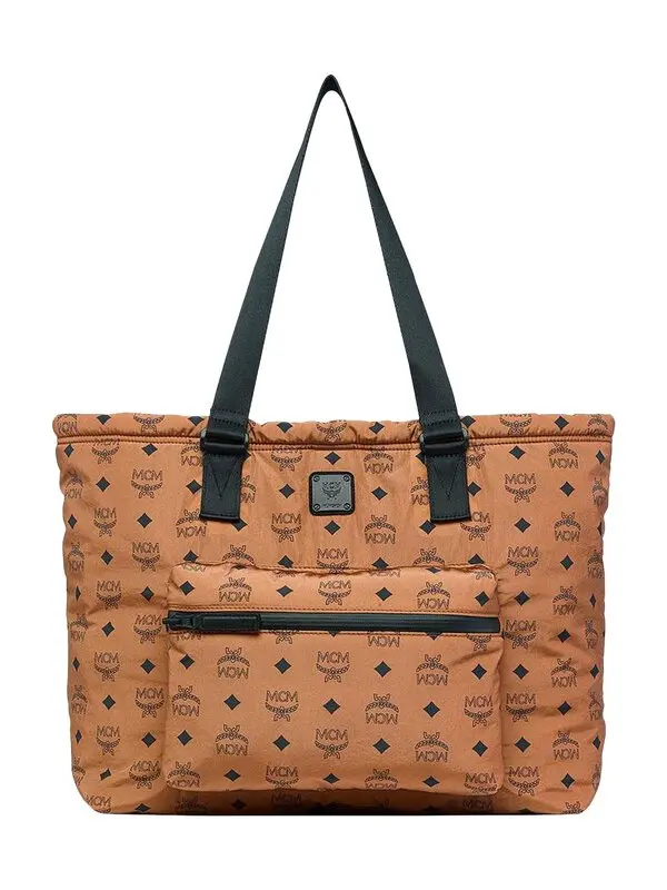 Mcm Aren Large Tote - Tan