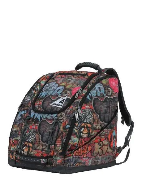 ATHALON Ski Boot Bag Gear Pack - Graffiti