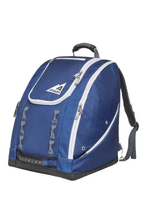 ATHALON Ski Boot Bag Gear Pack - Indigo Blue