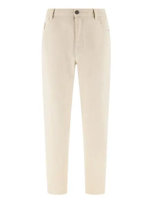 Boggi Milano Straight-leg Regular-fit Jeans - Cream