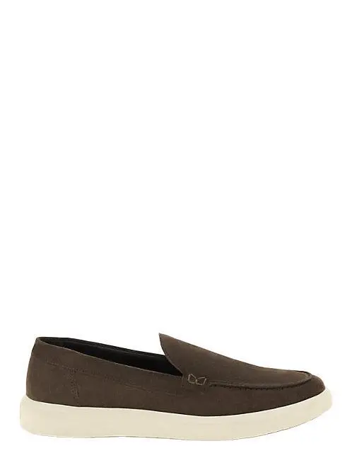 Boggi Milano Stratus Suede Loafers - Dark Brown