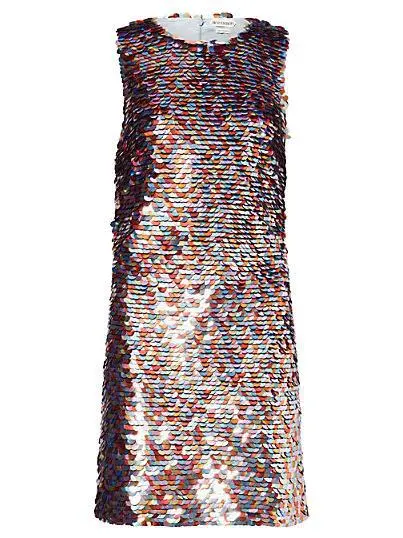 JW Anderson Sleeveless Sequin-embellished Mini Dress - Multi