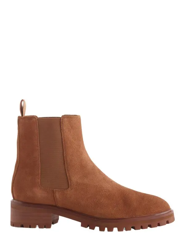Quince Suede Chelsea Boot - Cinnamon
