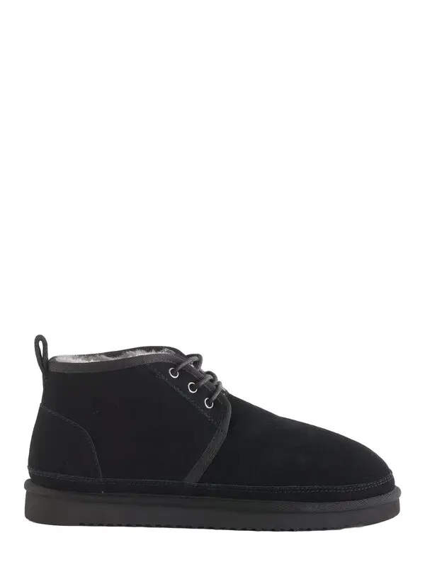 Quince Australian Shearling Chukka Bootie - Black