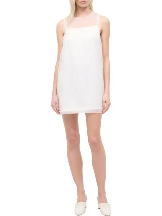Staud Brea Minidress - Ivory