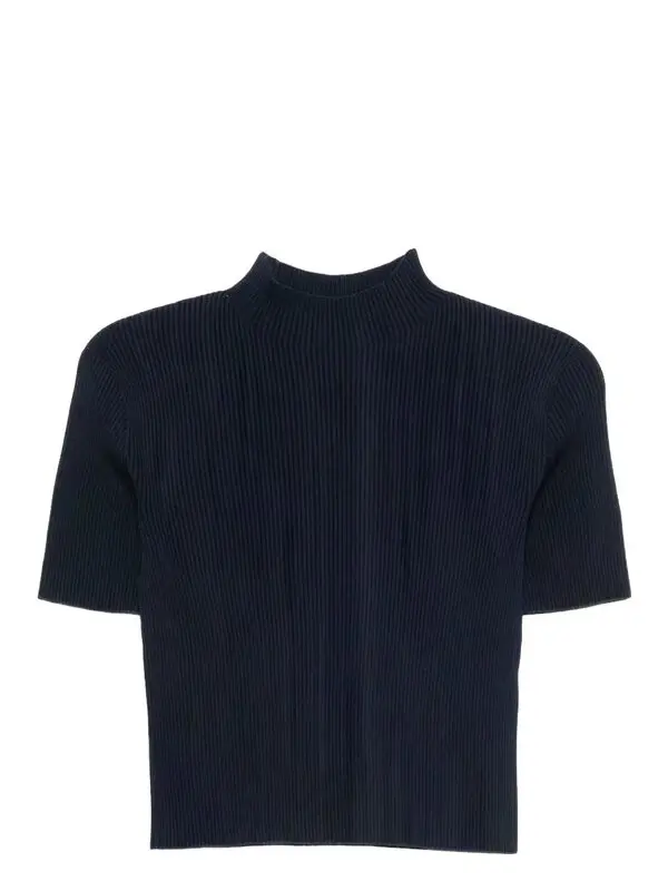 CFCL Portrait Ribbed Top - Blue