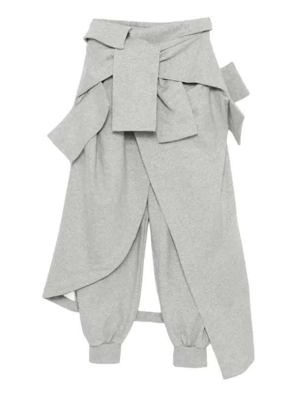 A.W.A.K.E. Mode Tie Waist Trousers - Grey