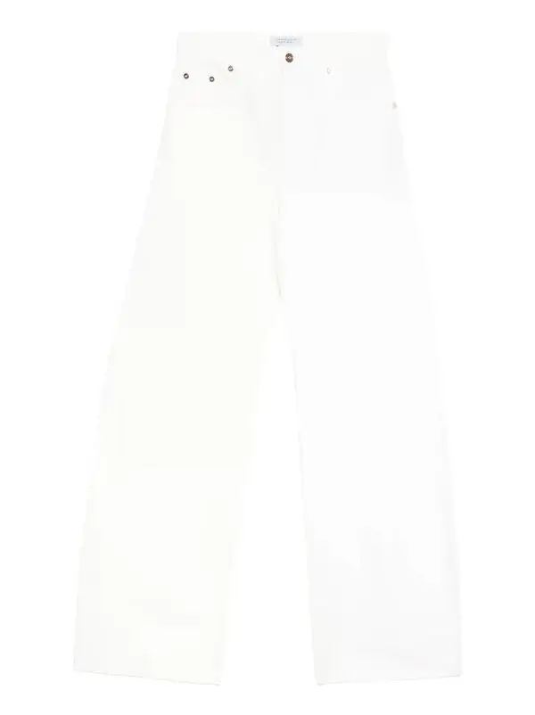 Gabriela Hearst Amoret Jeans - White