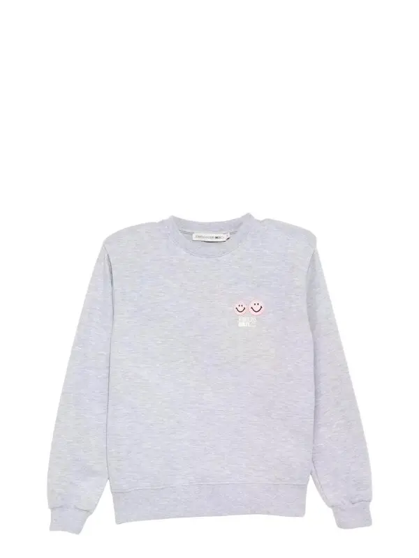 Joshua Sanders Crewneck Sweatshirt With Embroidered Detail - Grey