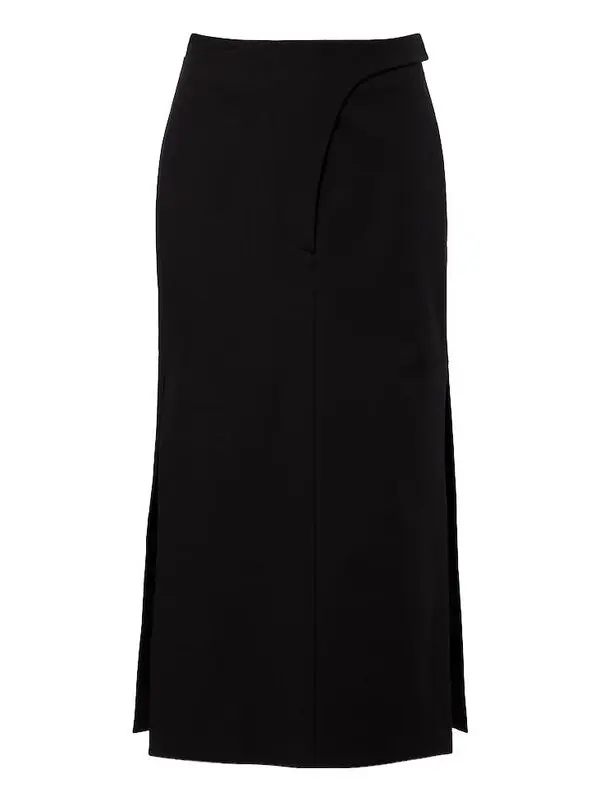 Sportmax Cotton Pencil Skirt - Black