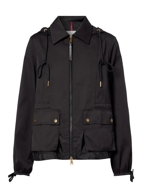 Moncler Adenium Gabardine Jacket - Black