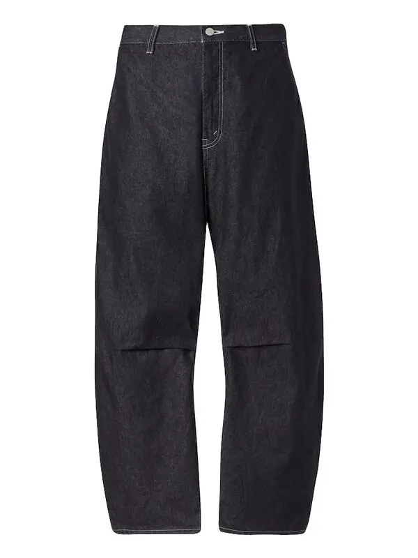 Comme Des Garçons Barrel-leg Jeans - Blue