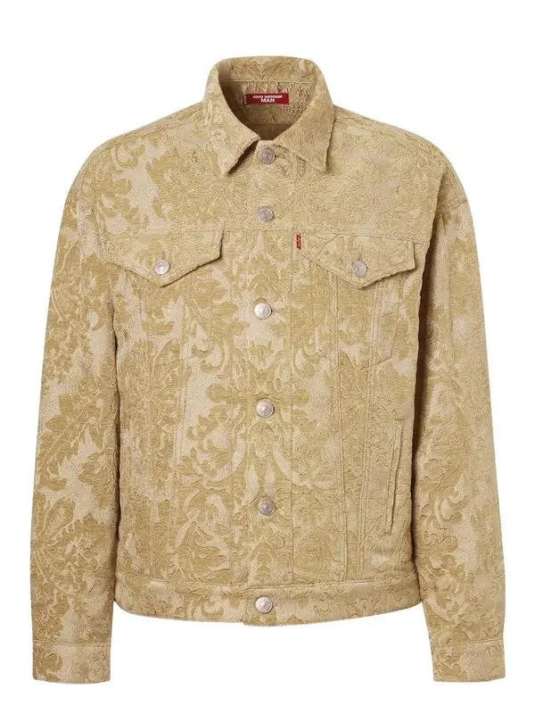 Junya Watanabe X Levi's® Damask Jacquard Jacket - Beige