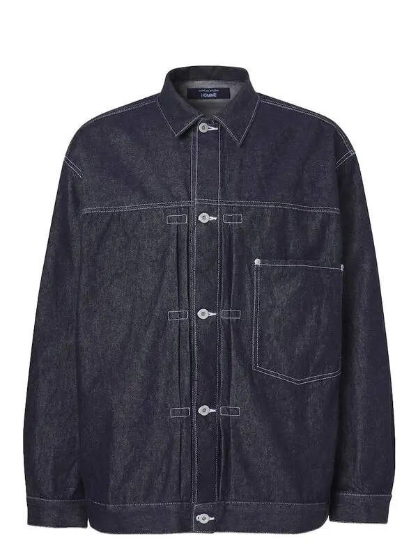Comme Des Garçons Denim Jacket - Blue