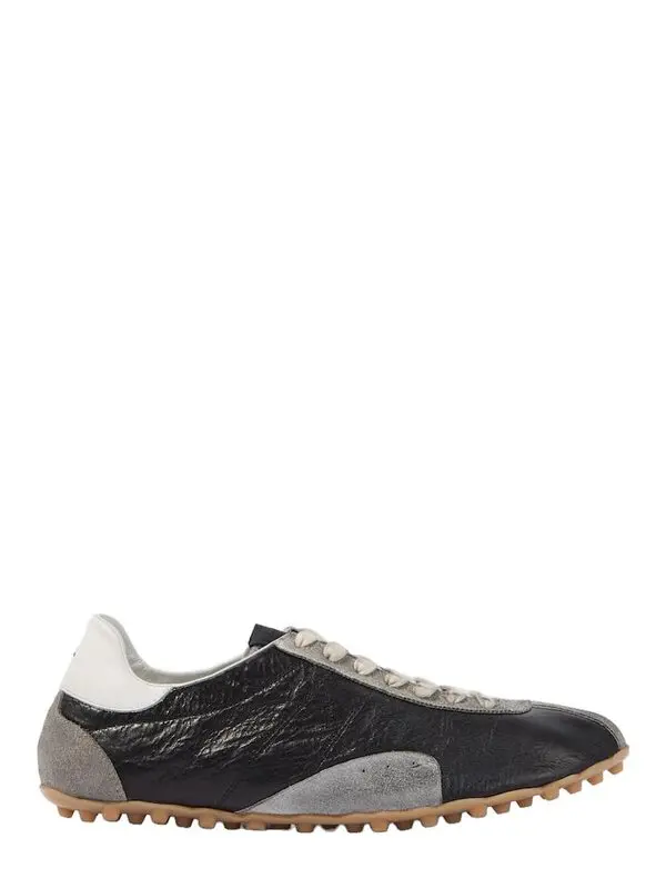 MAISON MARGIELA Sprinter Leather Sneakers - Black