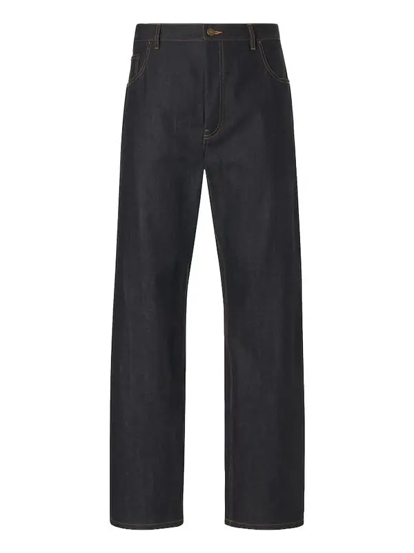 Thom Browne Cropped Straight Jeans - Blue