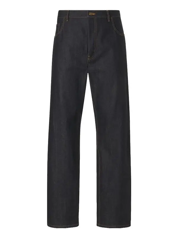 Thom Browne Cropped Straight Jeans - Blue