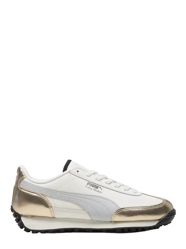 PUMA Easy Rider Mixed Metals Sneakers - Warm White/gold/glacial Grey