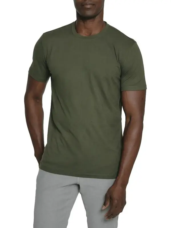 7 Diamonds Core Crewneck T-shirt - Olive