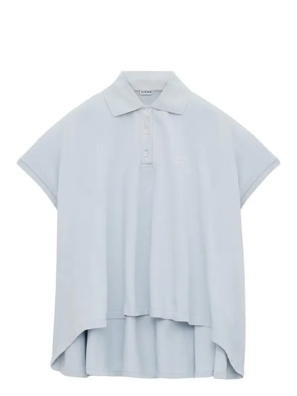 Loewe Stretch-cotton Polo Shirt - Blue