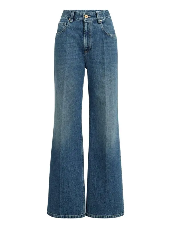 Brunello Cucinelli Flared Jeans - Blue