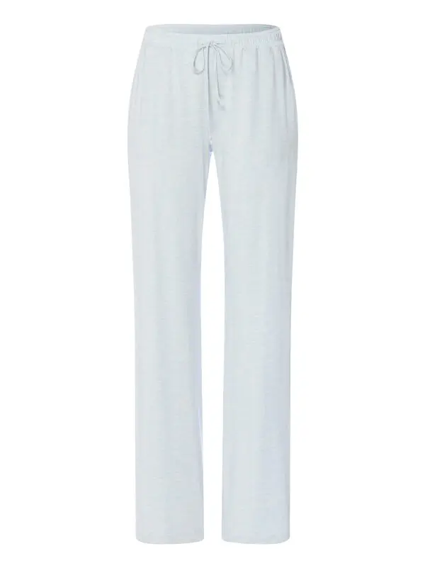Hanro Natural Elegance Lounge Trousers - Blue