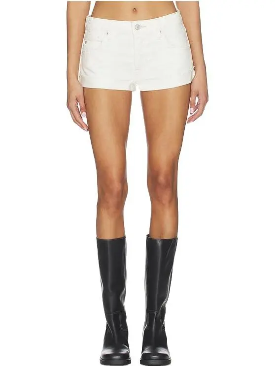 Free People X We The Free Cali Cuffed Shortie - Soft White