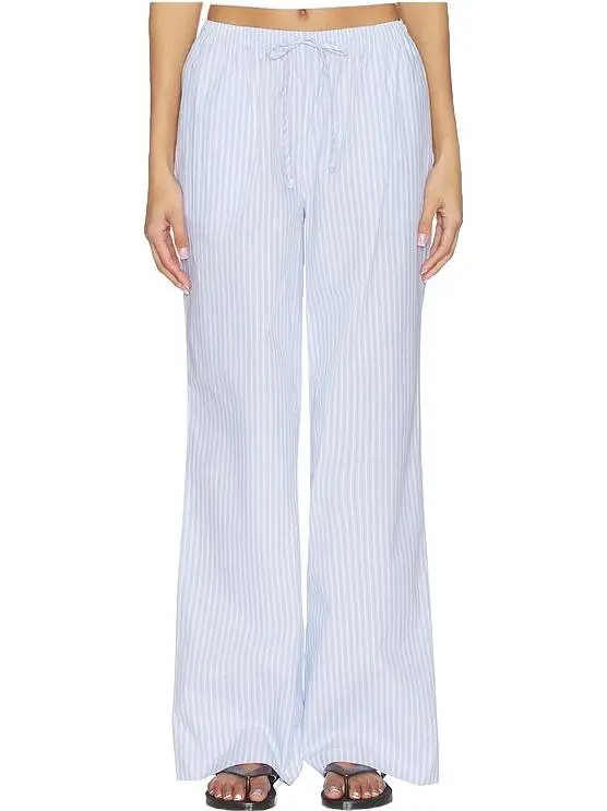Tularosa Pheby Pant - Blue & White Stripe