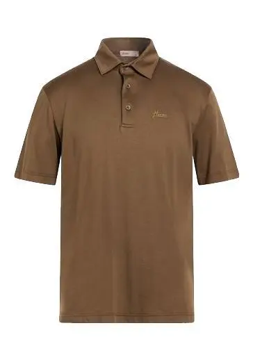 Herno Resort Polo Shirt Antique Rose Size Cotton - Brown