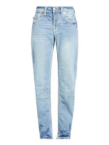 True Religion Straight-leg Jeans With Five-pocket Detailing - Blue