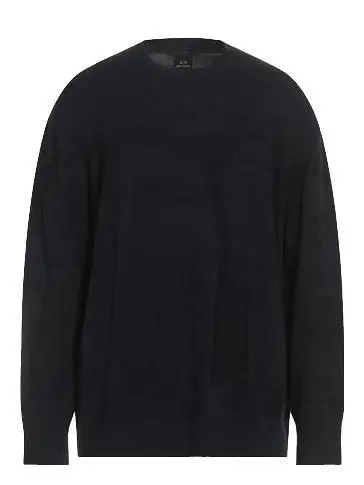 Armani Exchange Military Cotton Sweater - Blue