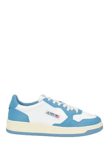 AUTRY Azure Leather Low-top Sneakers - Blue