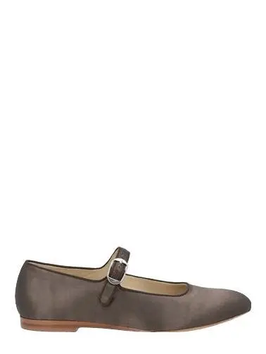 Le Monde Beryl Ballet Flats In Textile Fibers - Brown